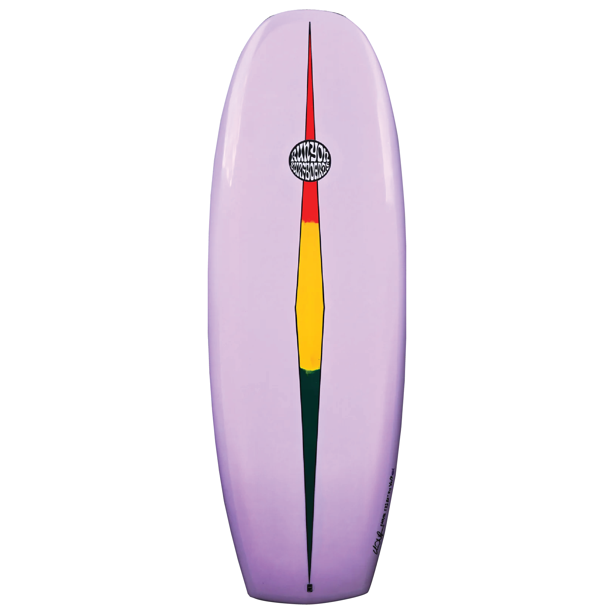 Mini Hammer - Custom Surfboard - Twin Fin - Asymmetric Options – Runyon ...