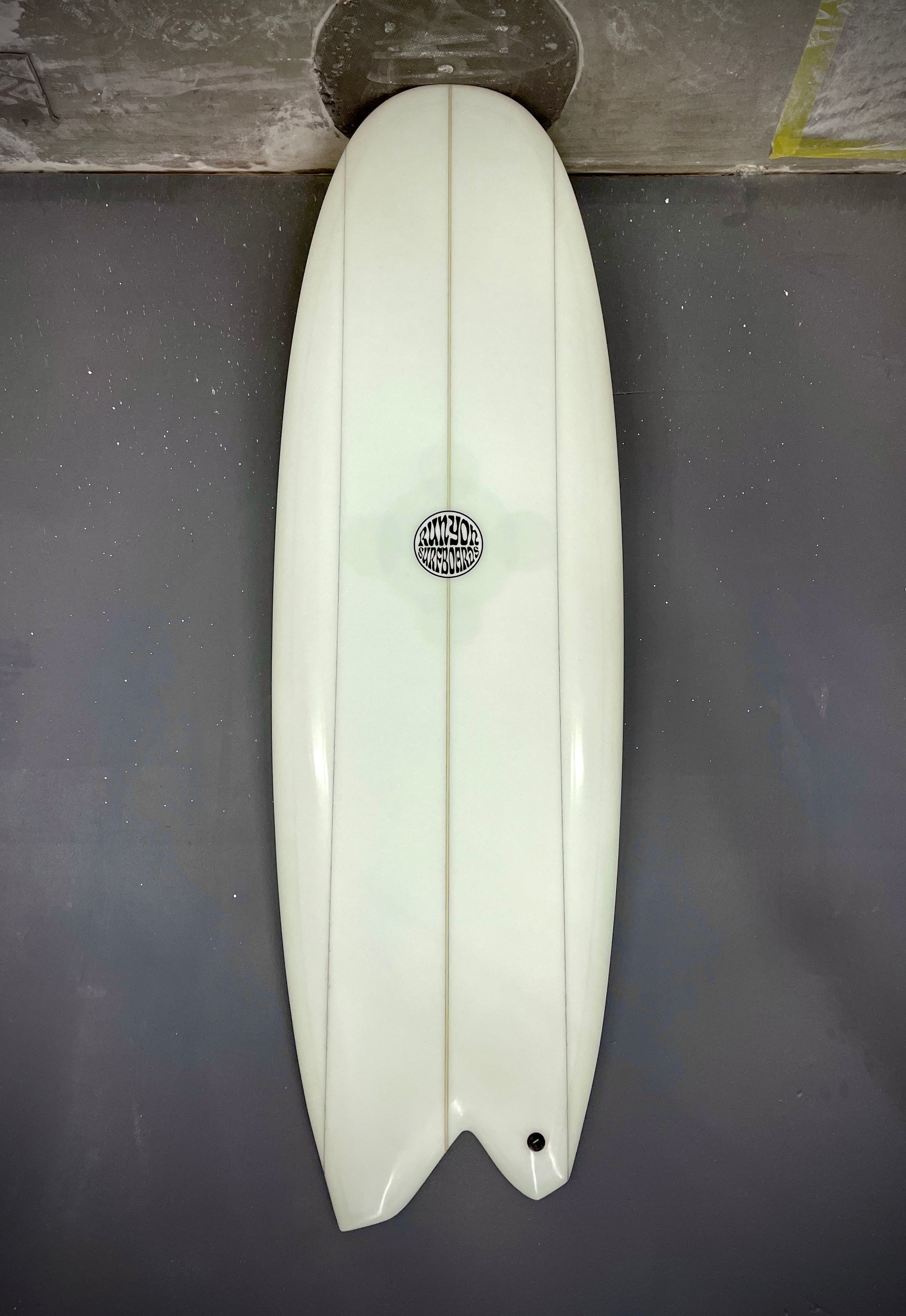 Mini Hammer - Custom Surfboard - Twin Fin - Asymmetric Options – Runyon ...