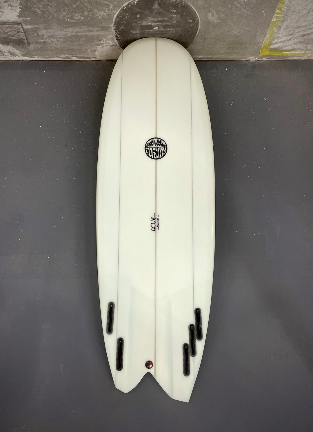 Mini Hammer - Custom Surfboard - Twin Fin - Asymmetric Options – Runyon ...