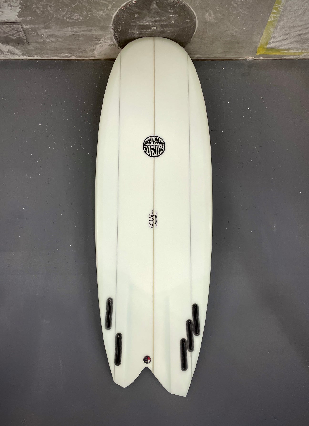 Mini Hammer - Custom Surfboard - Twin Fin - Asymmetric Options – Runyon ...